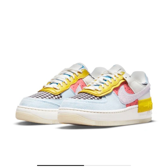 Nike | Shoes | Nike Air Force Shadow Patchwork Womens 115 Mens 1 | Poshmark